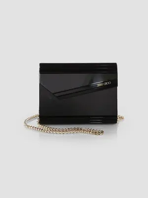 JIMMY CHOO Candy Clutch - Black
