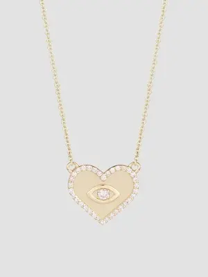 SYDNEY EVAN 14k & Diamond Heart Necklace