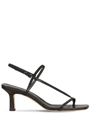 AeydĒ 65mm Elise Leather Thong Sandals