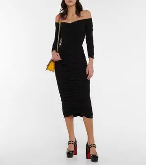 CHRISTIAN LOUBOUTIN Movida Jane 130 Leather Platform Pumps
