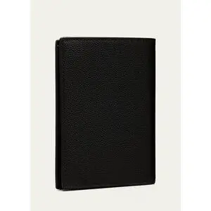 Saint Laurent Pebbled Leather Wallet