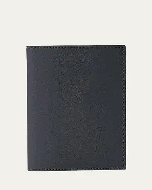 BELL'INVITO Monogram Passport Cover Asphalt