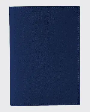 BELL'INVITO Monogram Passport Cover Midnight