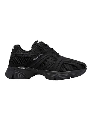 Balenciaga Phantom Low-top Sneakers - Black