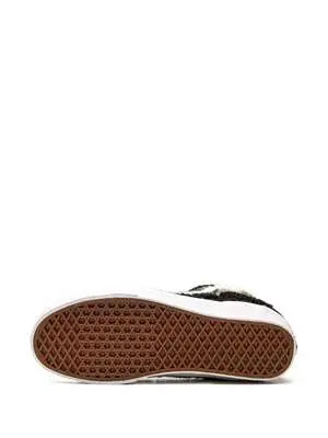 VANS Sk8-hi Sherpa Camo Sneakers - Black