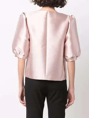 Alberta Ferretti Puff-sleeve Blouse