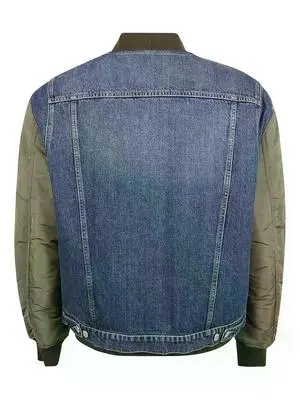 Alexander McQueen Panelled Bomber Jacket