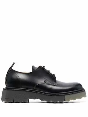 Off-white Heeled Derbys For Men