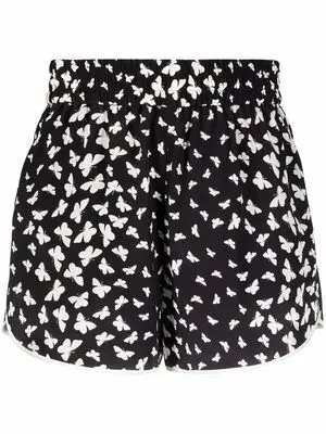 Red Valentino Printed Shorts For Women