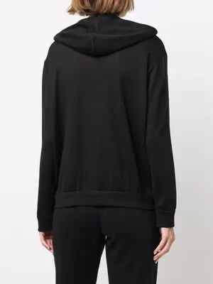 Brunello Cucinelli Monili-trim Zip-front Hoodie - Black