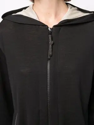 Brunello Cucinelli Monili-trim Zip-front Hoodie - Black