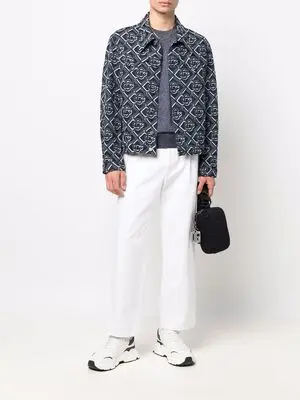 Dolce & Gabbana Silk-cashmere Blend Knitted Jumper - Blue