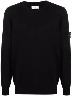 Stone Island Compass Badge Crew-neck Jumper