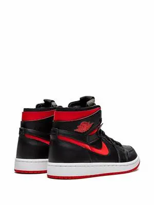 JORDAN Air 1 Zoom Cmft Bred Sneakers - Black