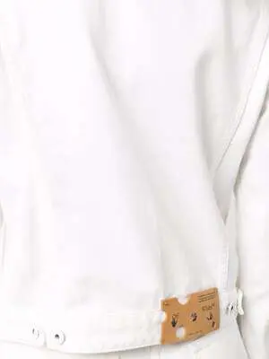 Off-White Meteor Denim Jacket - White