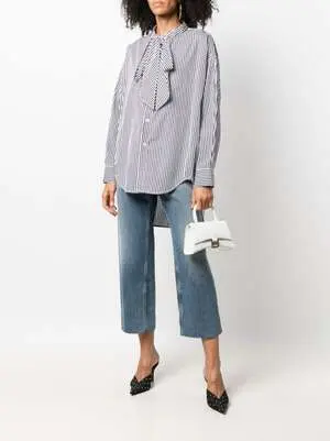 Balenciaga Hourglass Xs Top-handle Bag - White