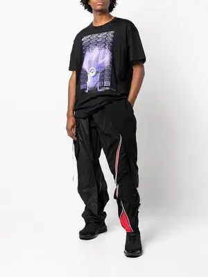 MOSTLY HEARD RARELY SEEN Trouser-appliqué Track Pants