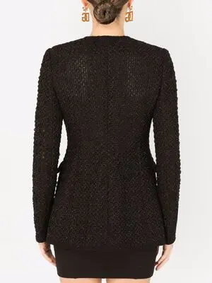 Dolce & Gabbana Single-breasted Tweed Jacket