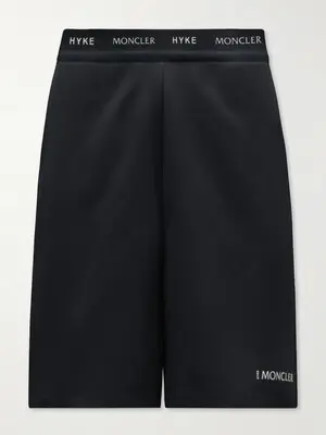 Moncler 4 Hyke Tapered Panelled Shell Trousers - Blue