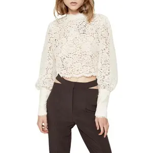 Bardot Trimmed Blouses