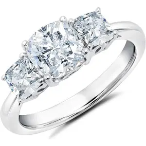 CRISLU 3-stone Ring - Platinum