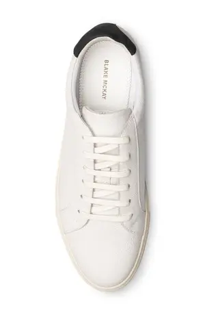 BLAKE MCKAY Jay Low Top Sneaker - White/navy