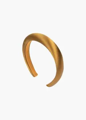 JENNIFER BEHR Jennifer Behr Tori Satin Headband Bronze