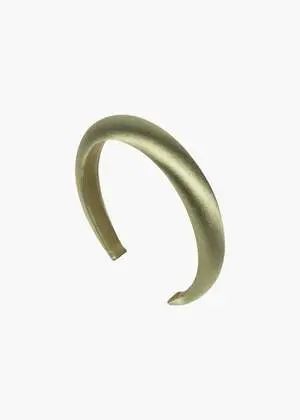 JENNIFER BEHR Jennifer Behr Tori Satin Headband Olive