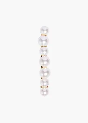 JENNIFER BEHR Gretel Pearl Barrette - Gold