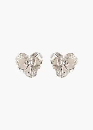 JENNIFER BEHR Pansy Earrings - Silver