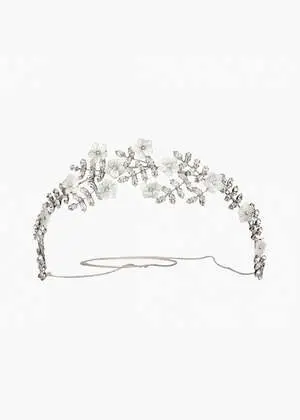 JENNIFER BEHR Vivienne Tiara - Crystal