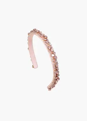 JENNIFER BEHR Essen Headband Rose Opal