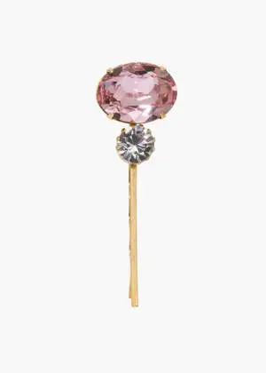 JENNIFER BEHR Gemma Bobby Pin - Light Rose