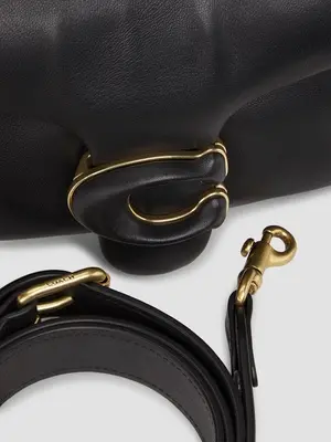 COACH Pillow Tabby 26 Leather Shoulder Bag - Black
