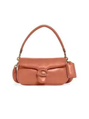 COACH Pillow Tabby 26 Leather Shoulder Bag Light Coral