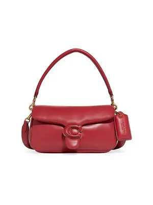 COACH Pillow Tabby 26 Leather Shoulder Bag Red Apple
