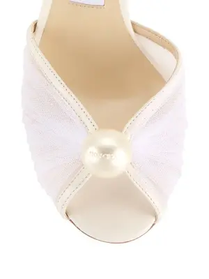 JIMMY CHOO Sacaria 85mm Tulle Sandals