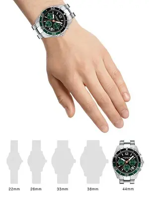 Gucci Malachite Stone Stainless Steel Bracelet Watch