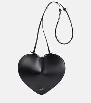 Alaïa - Alaïa Le Cœur Leather Shoulder Bag