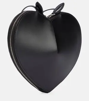 Alaïa - Alaïa Le Cœur Leather Shoulder Bag