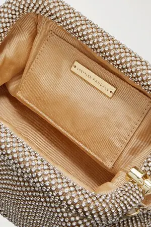 LOEFFLER RANDALL Doreen Crystal-embellished Shoulder Bag