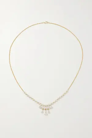 ANITA KO Daphne 18-karat Diamond Necklace - Gold