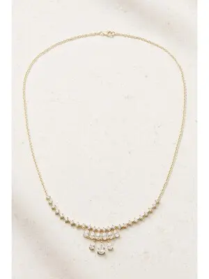 ANITA KO Daphne 18-karat Diamond Necklace