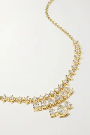 ANITA KO Daphne 18-karat Diamond Necklace