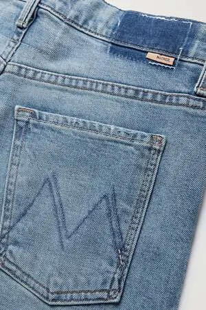 MOTHER Hiker Hover High-rise Straight-leg Jeans