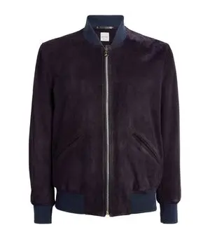Paul Smith Suede Bomber Jacket