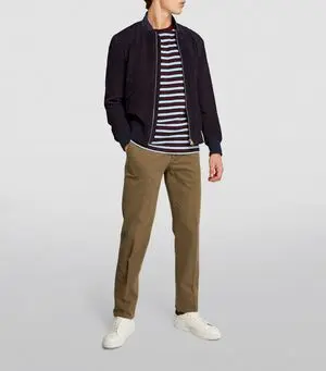 Paul Smith Suede Bomber Jacket