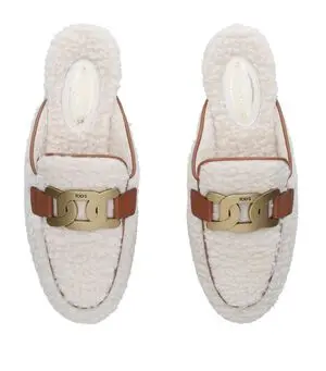 TOD'S Shearling-leather Slippers