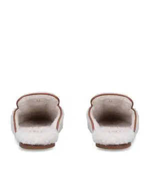 TOD'S Shearling-leather Slippers