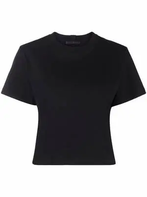 Helmut Lang Core Logo Cropped T-shirt